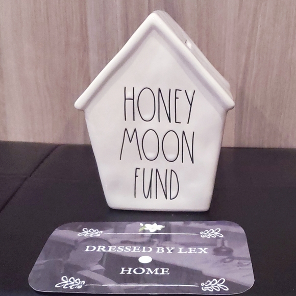Rae Dunn | Accents | Nwt Htf Rae Dunn Honey Moon Fund Bank | Poshmark